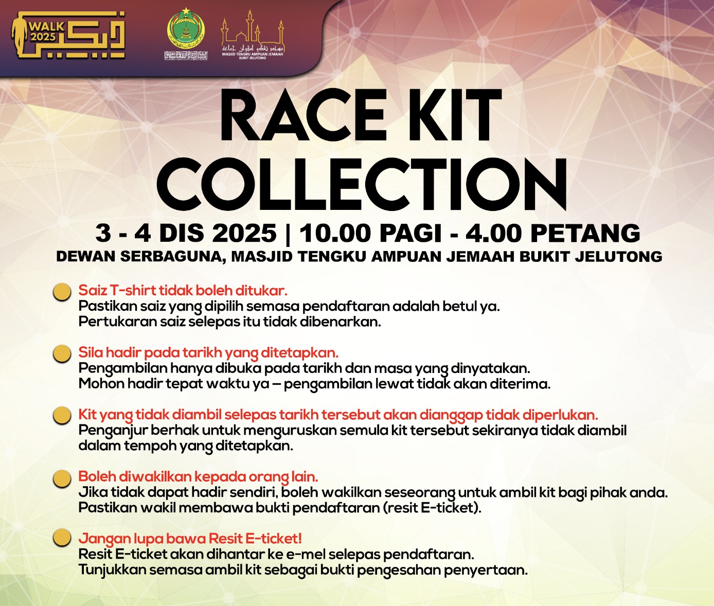 MTAJ ZIKIR WALK 2025 – mtajbj.gov.my